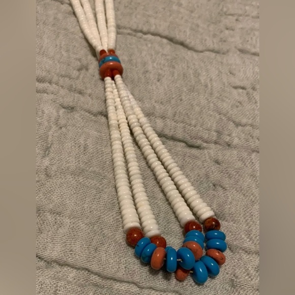 Hand Crafted | Jewelry | J925 Vtg Native American Double Strand Jacla ...